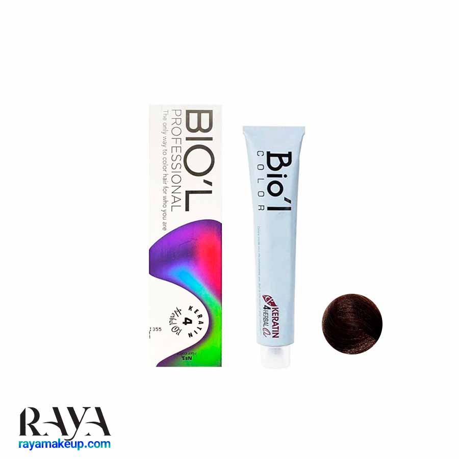 رنگ مو بیول سری نوتلا Biol Hair Color Nutella Series - رایامیکاپ