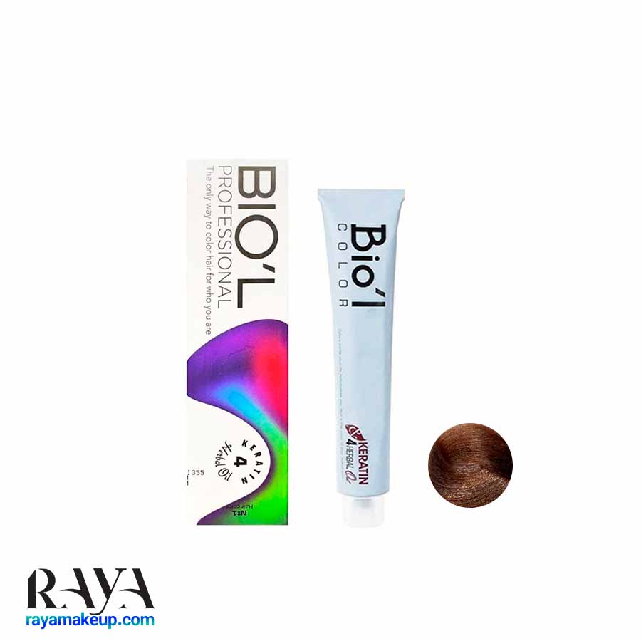 رنگ مو بیول سری نوتلا Biol Hair Color Nutella Series - رایامیکاپ