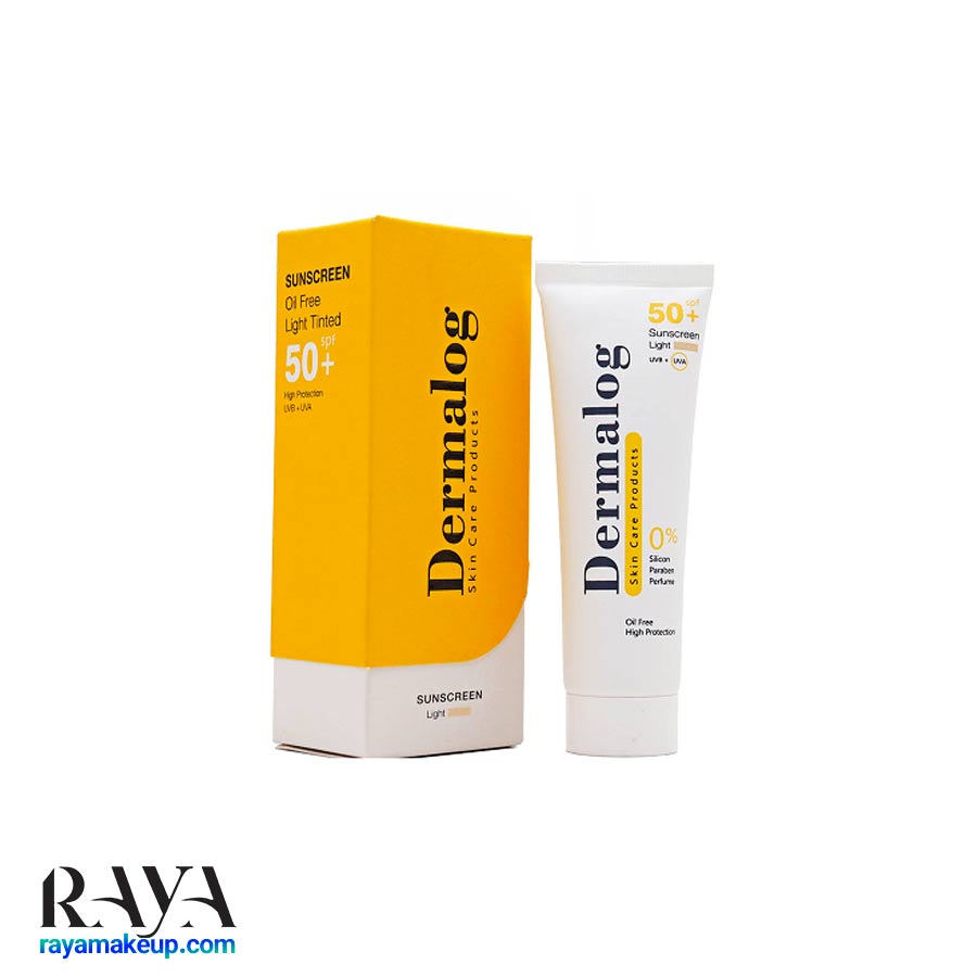 کرم ضد آفتاب رنگی روشن و فاقد چربی درمالوگ +Dermalog Oil Free Light ...